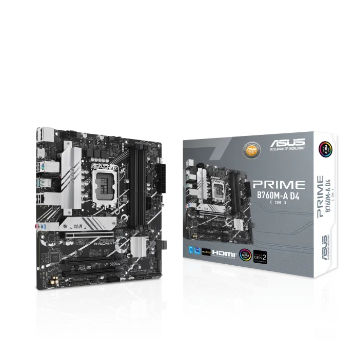Mainboard ASUS PRIME B760M-A D4-CSM - Ziczac Computer