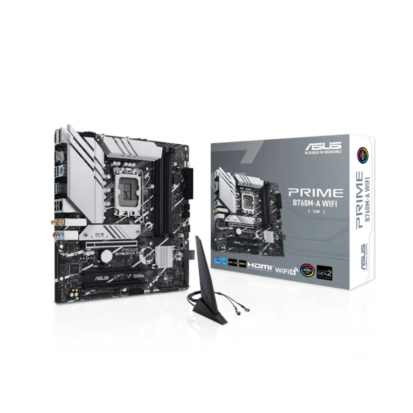 Mainboard ASUS PRIME B760M-A WIFI D4-CSM - Ziczac Computer